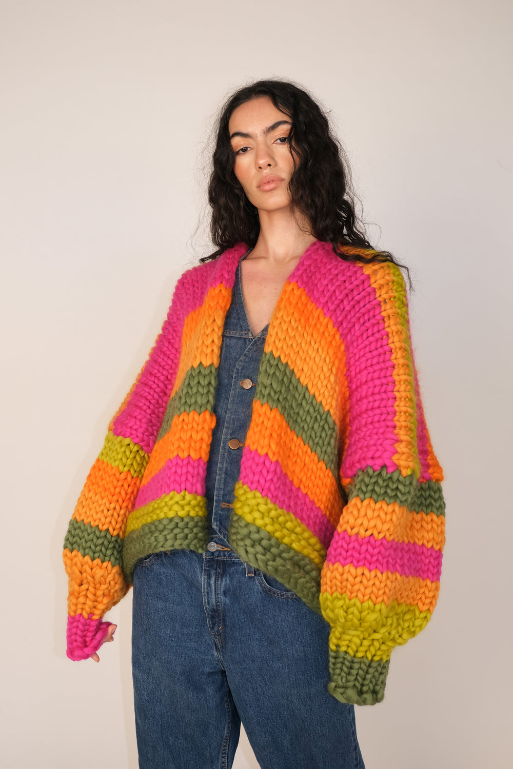 Aphaea Chunky Knit Cardigan | Hope Macaulay