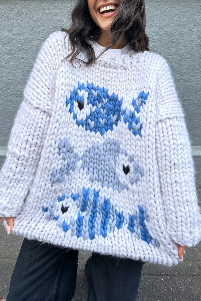 Fish Chunky Knit Sweater | Hope Macaulay