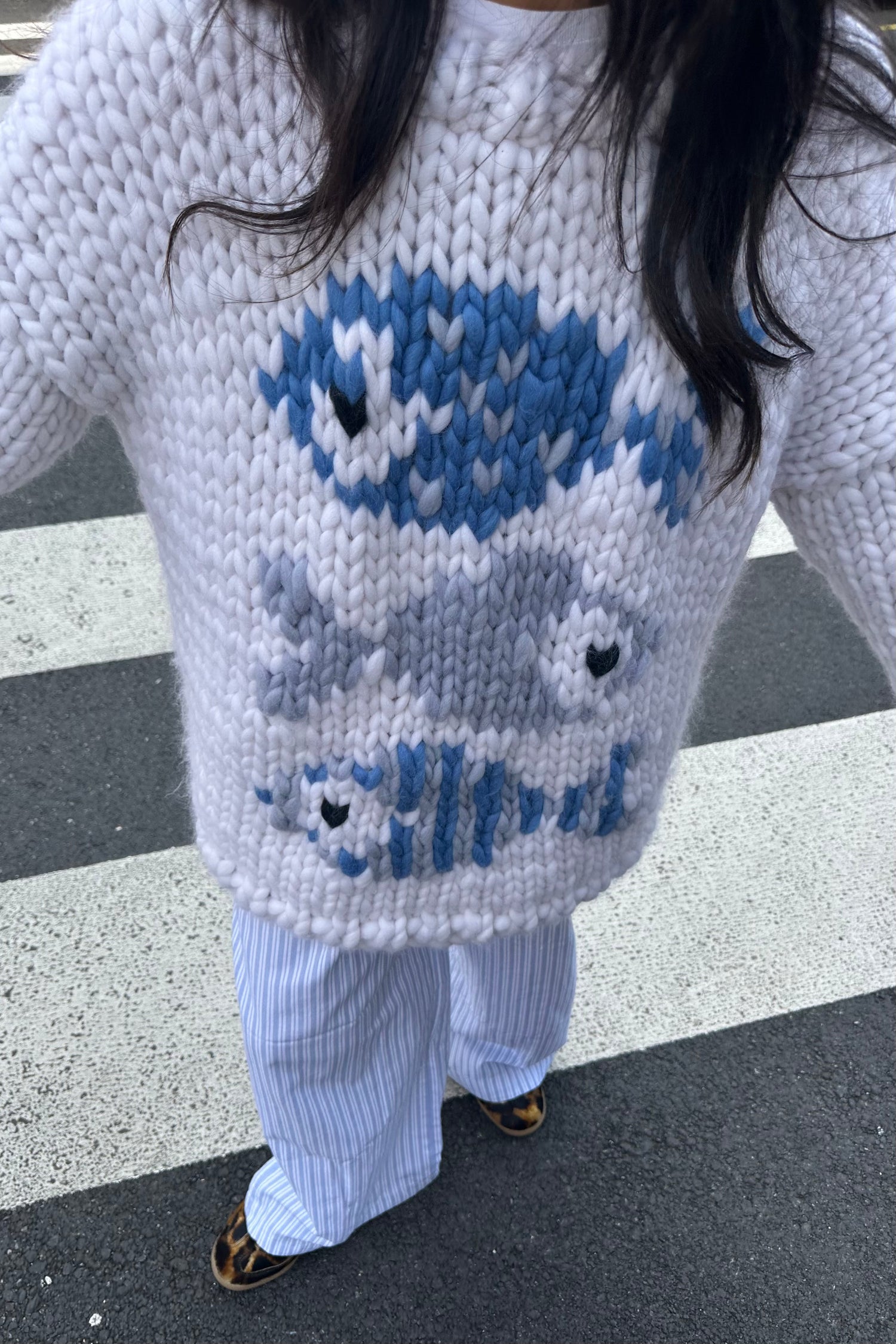 Fish Chunky Knit Sweater | Hope Macaulay