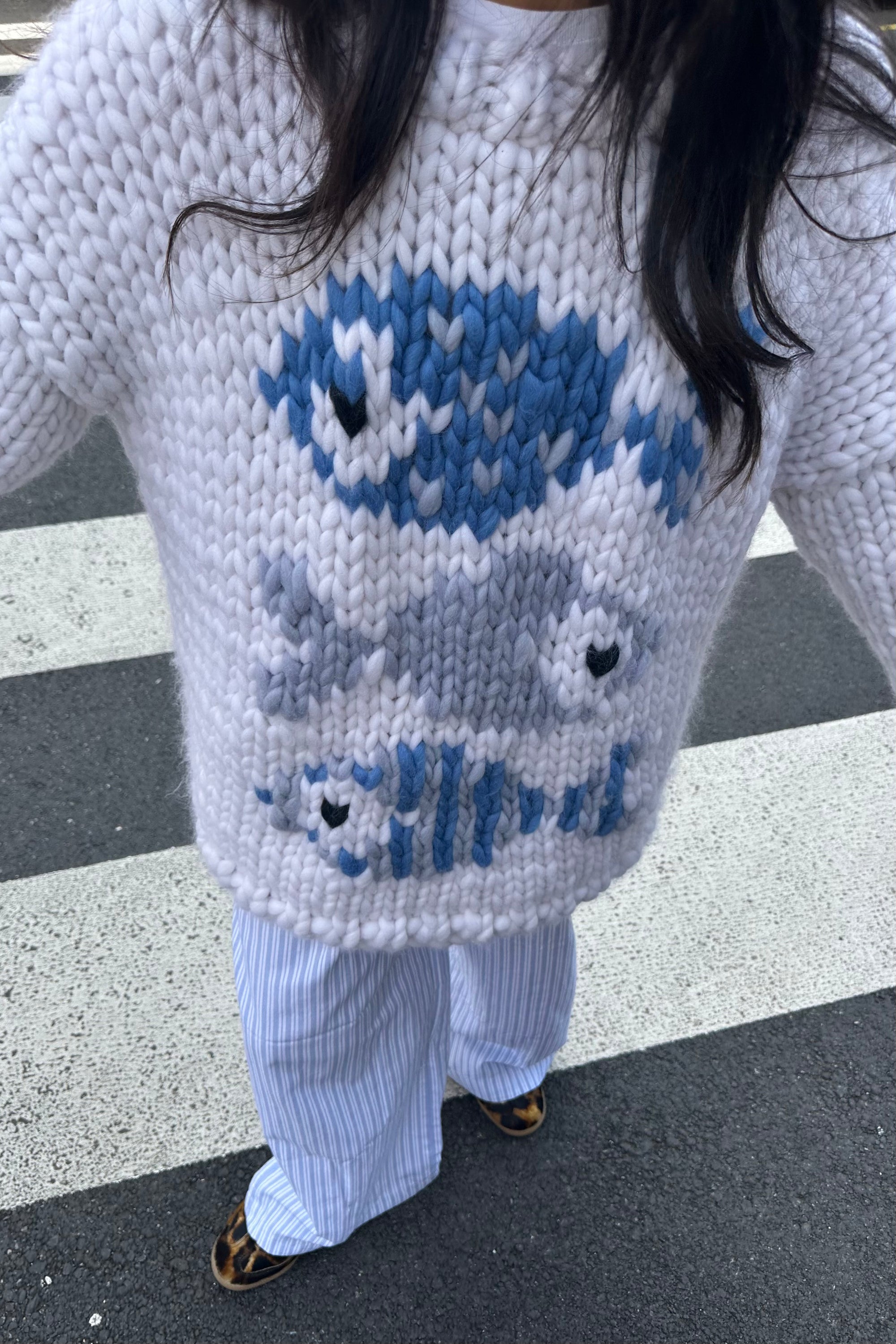 Fish Chunky Knit Sweater | Hope Macaulay