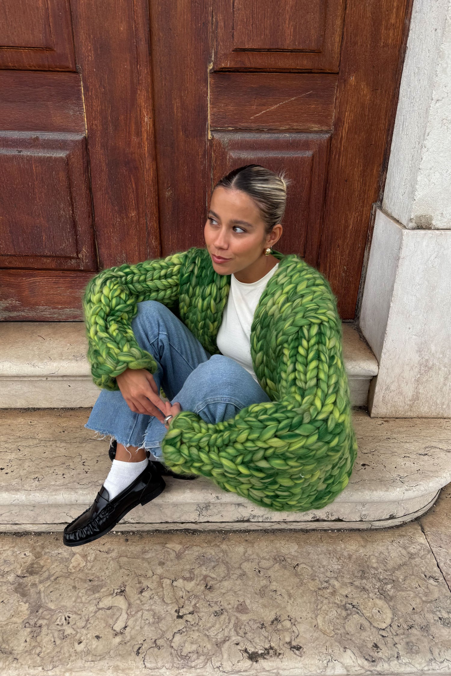 Zola Colossal Knit Cardigan | Hope Macaulay